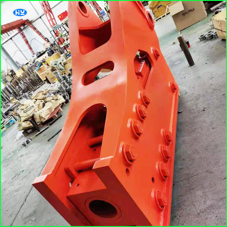 26 Tons Mining Excavator Hydraulic Rock Breaker Hammer Drilling Rods ...