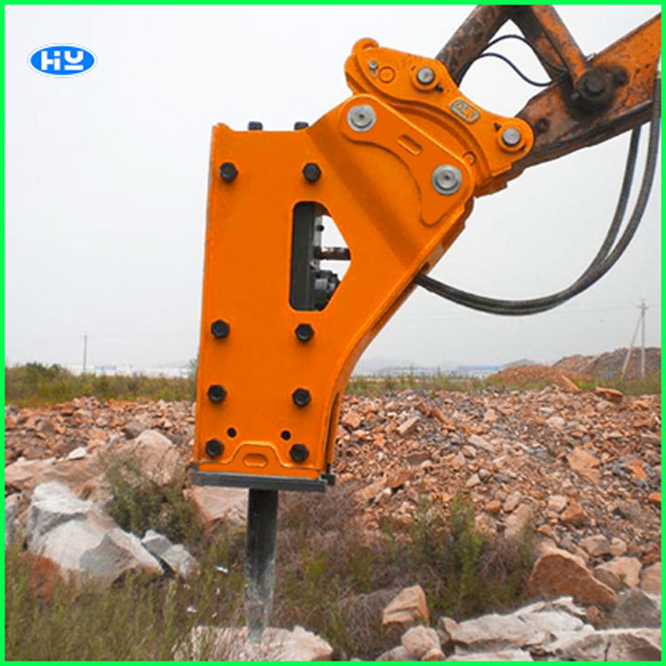 26 Tons Mining Excavator Hydraulic Rock Breaker Hammer Drilling Rods ...